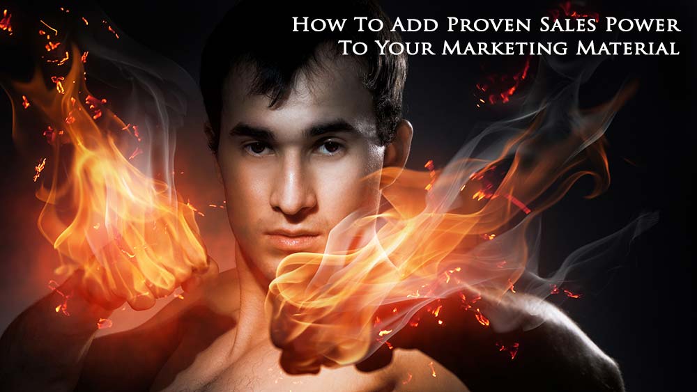 How To Add Proven Sales Power To Your Marketing Material - Ralf Skirr